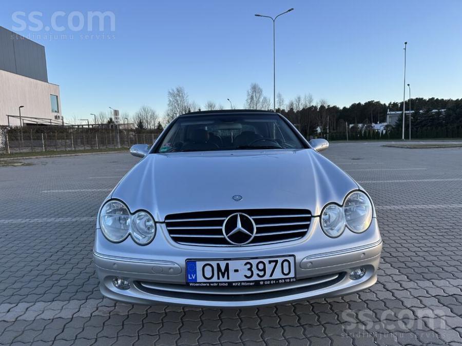 Mercedes-Benz clk-240 2004 in Riga, with an engine capacity of 2.60 L and mileage of 241 thousand km for 6500 €, photo 4 on AUTOMOTO.COM.LV