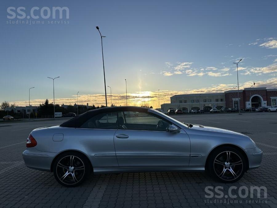 Mercedes-Benz clk-240 2004 in Riga, with an engine capacity of 2.60 L and mileage of 241 thousand km for 6500 €, photo 7 on AUTOMOTO.COM.LV
