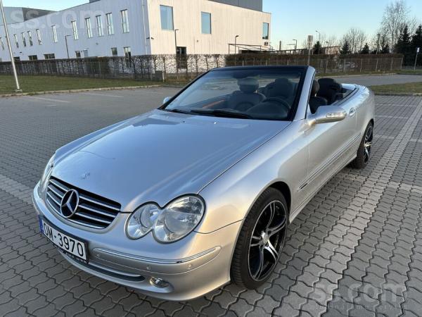 Mercedes-Benz clk-240 2004 in Riga, with an engine capacity of 2.60 L and mileage of 241 thousand km for 6500 €, photo 8 on AUTOMOTO.COM.LV