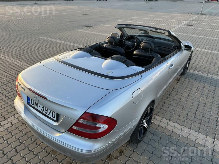 Mercedes-Benz clk-240 2004 in Riga, with an engine capacity of 2.60 L and mileage of 241 thousand km for 6500 €, photo 15 on AUTOMOTO.COM.LV