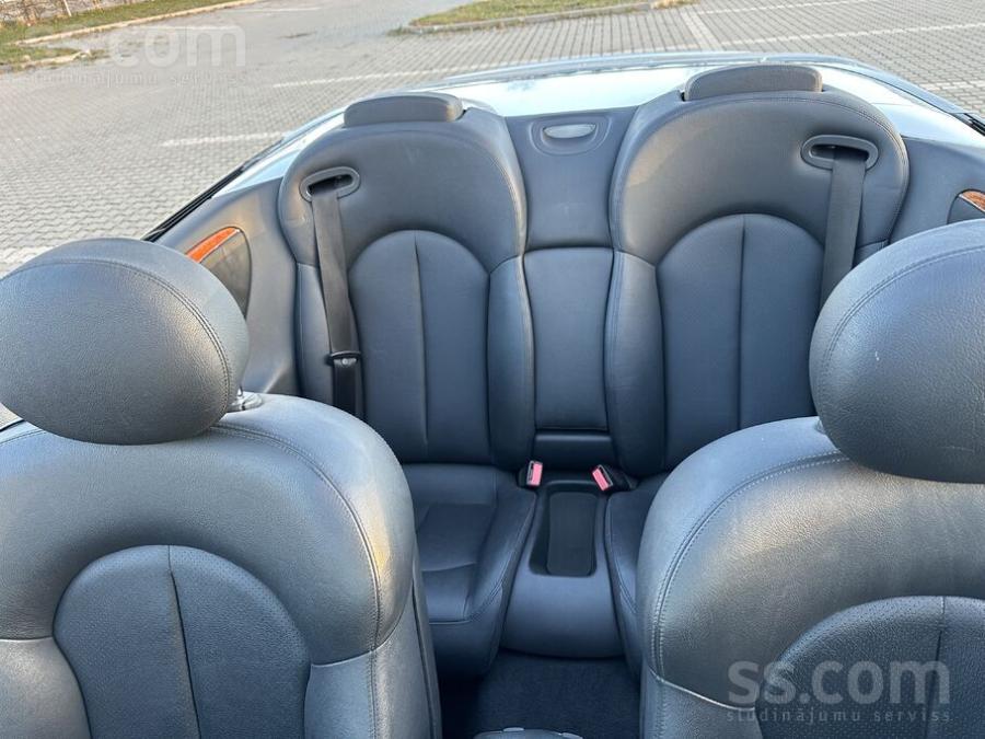 Mercedes-Benz clk-240 2004 in Riga, with an engine capacity of 2.60 L and mileage of 241 thousand km for 6500 €, photo 17 on AUTOMOTO.COM.LV