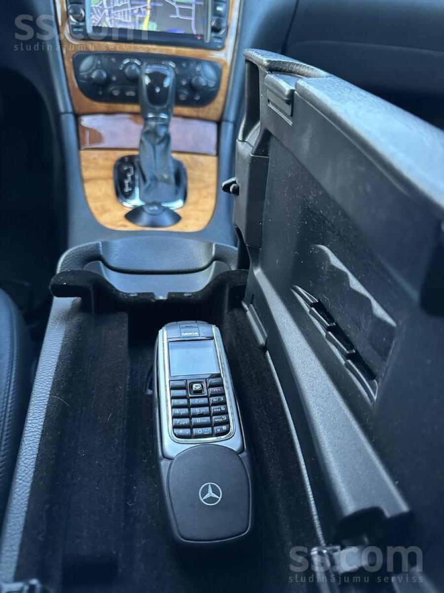 Mercedes-Benz clk-240 2004 in Riga, with an engine capacity of 2.60 L and mileage of 241 thousand km for 6500 €, photo 24 on AUTOMOTO.COM.LV