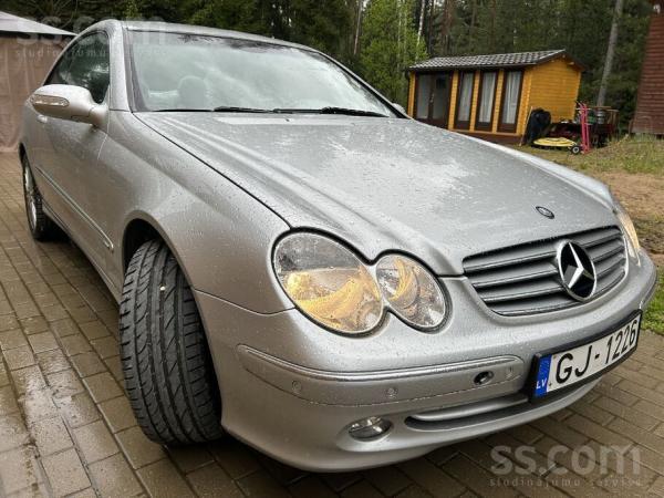 Mercedes-Benz clk-240 2002 in Riga, with an engine capacity of 2.60 L and mileage of 167 thousand km for 1900 €, photo 1 on AUTOMOTO.COM.LV