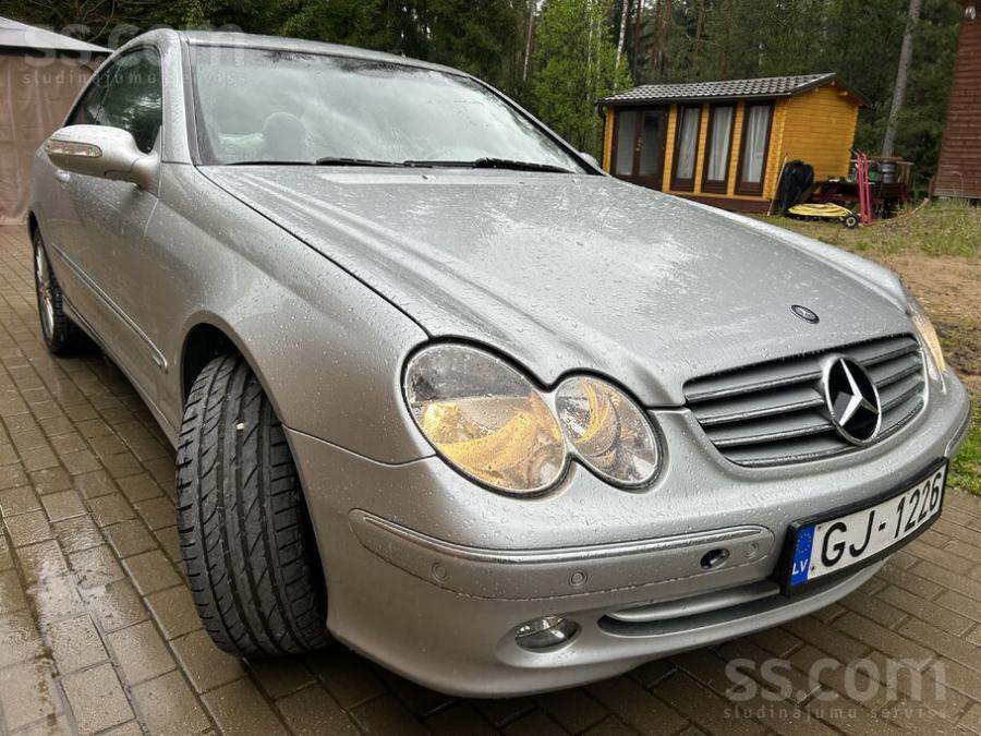 Mercedes-Benz clk-240 2002 Rīga, ar dzinēja tilpumu 2.60 L un nobraukumu 167 tūkst. km par 1900 €, foto 1 vietnē AUTOMOTO.COM.LV