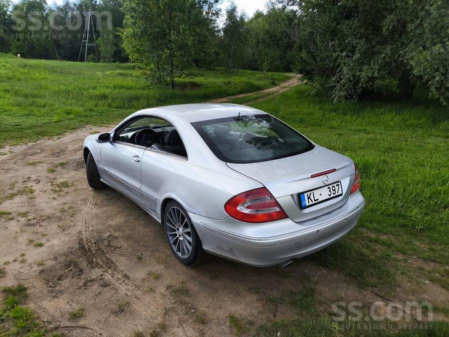 Mercedes-Benz clk-240 2002 in Valmiera, with an engine capacity of 2.60 L and mileage of 306 thousand km for 1990 €, photo 23 on AUTOMOTO.COM.LV