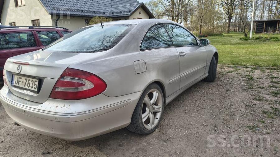 Mercedes-Benz clk-240 2002 in Riga, with an engine capacity of 2.60 L and mileage of 240 thousand km for 1850 €, photo 1 on AUTOMOTO.COM.LV