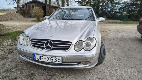 Mercedes-Benz clk-240 2002 in Riga, with an engine capacity of 2.60 L and mileage of 240 thousand km for 1850 €, photo 2 on AUTOMOTO.COM.LV