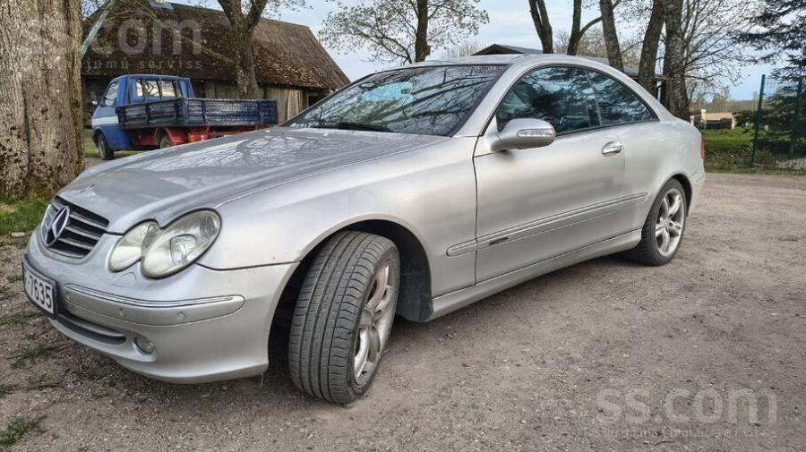 Mercedes-Benz clk-240 2002 in Riga, with an engine capacity of 2.60 L and mileage of 240 thousand km for 1850 €, photo 4 on AUTOMOTO.COM.LV
