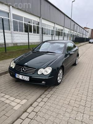 Zaļš Mercedes-Benz clk-240 2004 Liepāja, ar dzinēja tilpumu 2.60 L un nobraukumu 232 tūkst. km par 3000 €, foto  vietnē AUTOMOTO.COM.LV