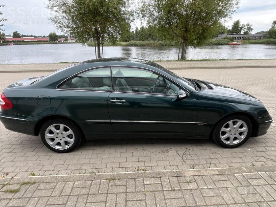 Zaļš Mercedes-Benz clk-240 2004 Liepāja, ar dzinēja tilpumu 2.60 L un nobraukumu 232 tūkst. km par 3000 €, foto 5 vietnē AUTOMOTO.COM.LV