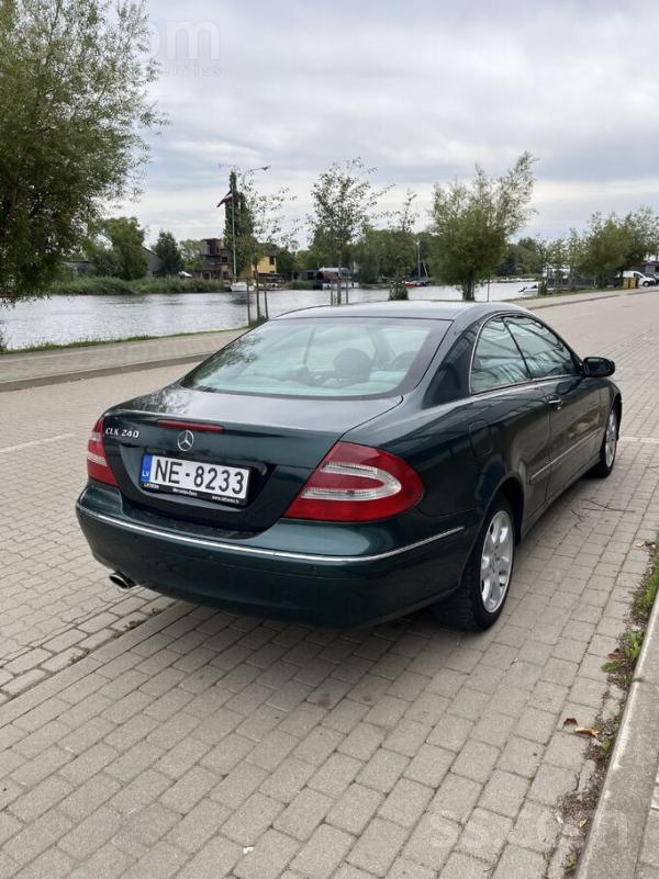 Zaļš Mercedes-Benz clk-240 2004 Liepāja, ar dzinēja tilpumu 2.60 L un nobraukumu 232 tūkst. km par 3000 €, foto 6 vietnē AUTOMOTO.COM.LV