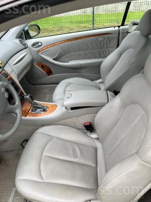 Zaļš Mercedes-Benz clk-240 2004 Liepāja, ar dzinēja tilpumu 2.60 L un nobraukumu 232 tūkst. km par 3000 €, foto 10 vietnē AUTOMOTO.COM.LV