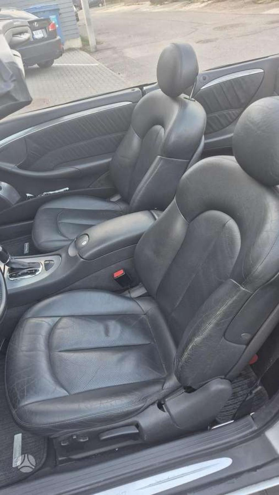 Pelēks Mercedes-Benz clk-240 2003 Kauņa, ar dzinēja tilpumu 2.60 L un nobraukumu 209 tūkst. km par 4500 €, foto 11 vietnē AUTOMOTO.COM.LV
