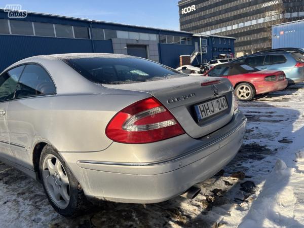 Grey Mercedes-Benz clk-240 2004 in Vilnius, with an engine capacity of 2.60 L and mileage of 347 thousand km for 1750 €, photo 6 on AUTOMOTO.COM.LV