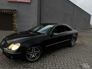 Melns Mercedes-Benz clk-270 2003 Jurbarkas, ar dzinēja tilpumu 2.70 L un nobraukumu 320 tūkst. km par 2200 €, foto  vietnē AUTOMOTO.COM.LV