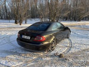 Black Mercedes-Benz clk-270 2003 in Riga, with an engine capacity of 2.70 L and mileage of 356 thousand km for 2790 €, photo 2 on AUTOMOTO.COM.LV