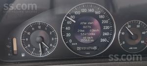 Черный Мерседес ЦЛК 270 2003 в Рига, объемом двигателя 2.70 л и пробегом 356 тыс. км за 3200 €, фото 4 на AUTOMOTO.COM.LV