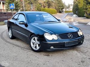 Black Mercedes-Benz clk-270 2005 in Anyksciai, with an engine capacity of 2.70 L and mileage of 340 thousand km for 1850 €, photo 2 on AUTOMOTO.COM.LV