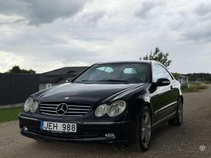 Black Mercedes-Benz clk-270 2005 in Vilnius, with an engine capacity of 2.69 L and mileage of 334 thousand km for 1950 €, photo  on AUTOMOTO.COM.LV