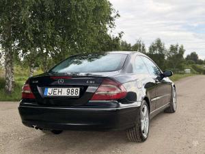 Black Mercedes-Benz clk-270 2005 in Vilnius, with an engine capacity of 2.69 L and mileage of 334 thousand km for 1950 €, photo 3 on AUTOMOTO.COM.LV
