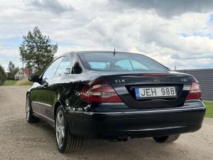 Black Mercedes-Benz clk-270 2005 in Vilnius, with an engine capacity of 2.69 L and mileage of 334 thousand km for 1950 €, photo 5 on AUTOMOTO.COM.LV