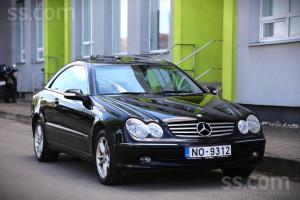 Black Mercedes-Benz clk-270 2005 in Riga, with an engine capacity of 2.70 L and mileage of 325 thousand km for 2995 €, photo 5 on AUTOMOTO.COM.LV
