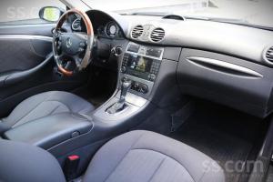 Black Mercedes-Benz clk-270 2005 in Riga, with an engine capacity of 2.70 L and mileage of 325 thousand km for 2995 €, photo 10 on AUTOMOTO.COM.LV