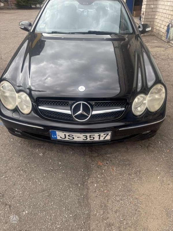 Mercedes-Benz clk-270 2005 in Kaunas on AUTOMOTO.COM.LV Black Mercedes-Benz clk-270 2005 in Kaunas, with an engine capacity of 2.70 L and mileage of 231 thousand km for 3200 β¬, photo 1 on AUTOMOTO.COM.LV