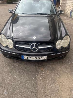 Black Mercedes-Benz clk-270 2005 in Kaunas, with an engine capacity of 2.70 L and mileage of 231 thousand km for 3200 €, photo  on AUTOMOTO.COM.LV