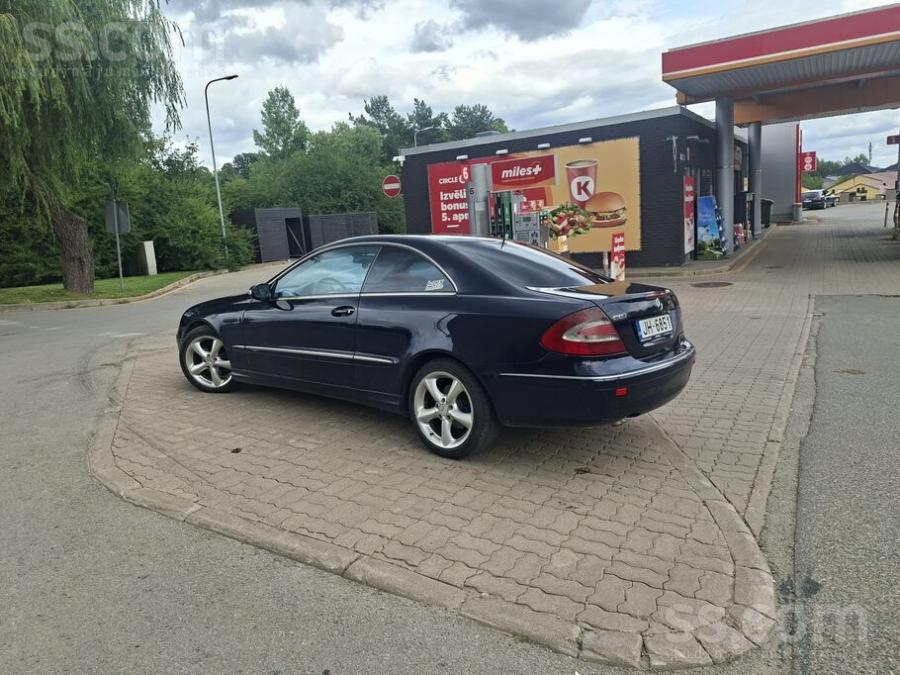 Синий Мерседес ЦЛК 270 2003 в Тукумс, объемом двигателя 2.70 л и пробегом 252 тыс. км за 2200 €, фото 8 на AUTOMOTO.COM.LV
