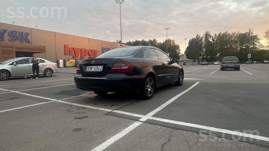 Синий Мерседес ЦЛК 270 2005 в Рига, объемом двигателя 2.70 л и пробегом 331 тыс. км за 1900 €, фото 4 на AUTOMOTO.COM.LV