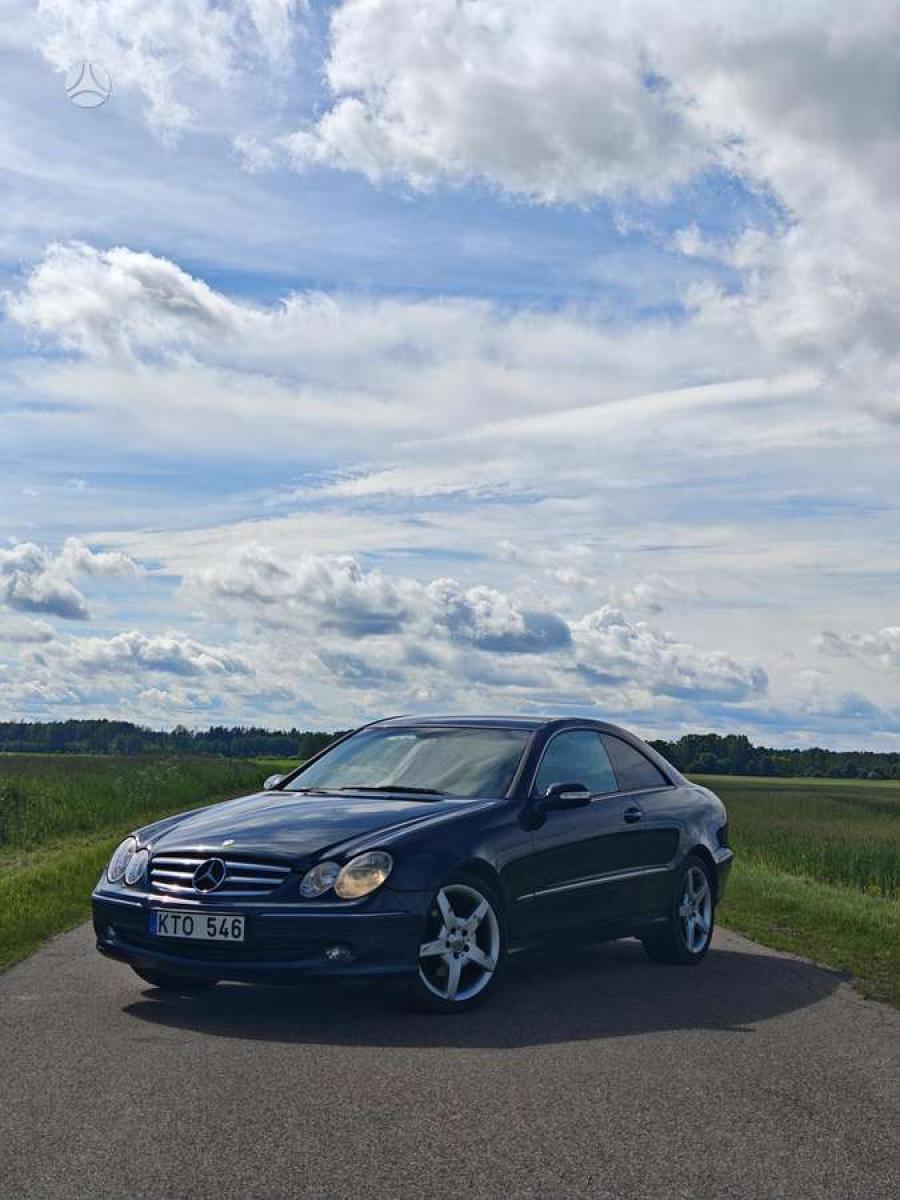 Blue Mercedes-Benz clk-270 2005 in Elektrenai, with an engine capacity of 0.00 L and mileage of 260 thousand km for 2850 €, photo 1 on AUTOMOTO.COM.LV