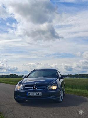 Blue Mercedes-Benz clk-270 2005 in Elektrenai, with an engine capacity of 0.00 L and mileage of 260 thousand km for 2850 €, photo 3 on AUTOMOTO.COM.LV