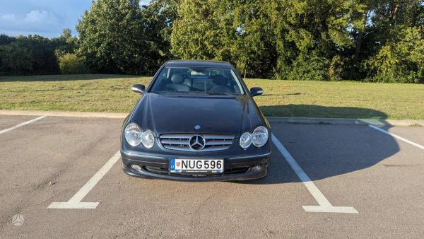 Blue Mercedes-Benz clk-270 2004 in Kedainiai, with an engine capacity of 2.69 L and mileage of 346 thousand km for 3500 €, photo 3 on AUTOMOTO.COM.LV
