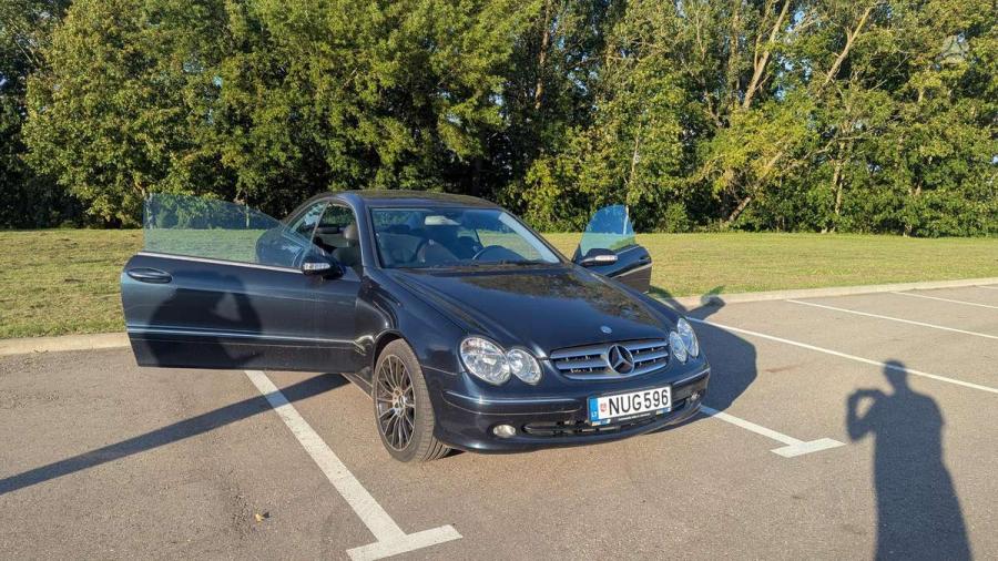 Zils Mercedes-Benz clk-270 2004 Kėdainiai, ar dzinēja tilpumu 2.69 L un nobraukumu 346 tūkst. km par 3500 €, foto 8 vietnē AUTOMOTO.COM.LV