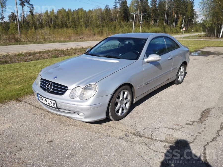 Mercedes-Benz clk-270 2003 in Riga, with an engine capacity of 2.70 L and mileage of 367 thousand km for 2400 €, photo 1 on AUTOMOTO.COM.LV