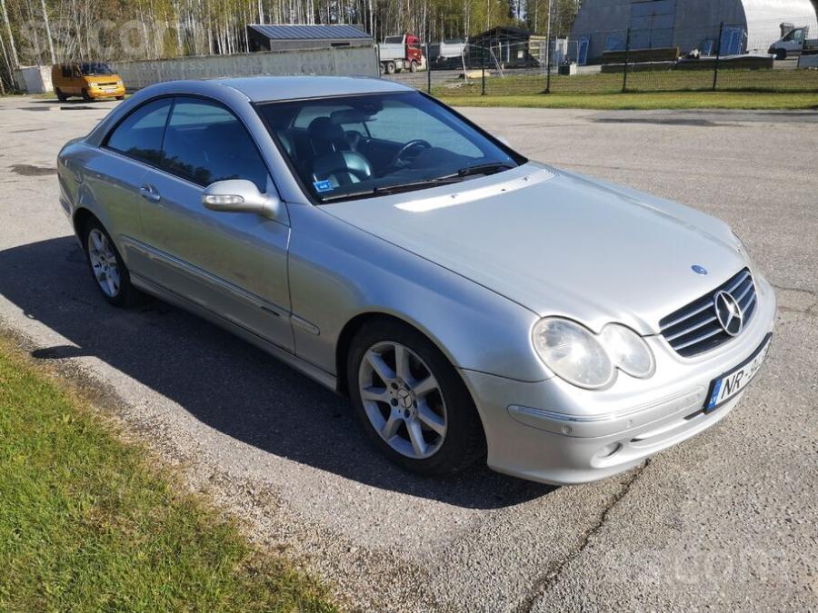 Mercedes-Benz clk-270 2003 in Riga, with an engine capacity of 2.70 L and mileage of 367 thousand km for 2400 €, photo 2 on AUTOMOTO.COM.LV