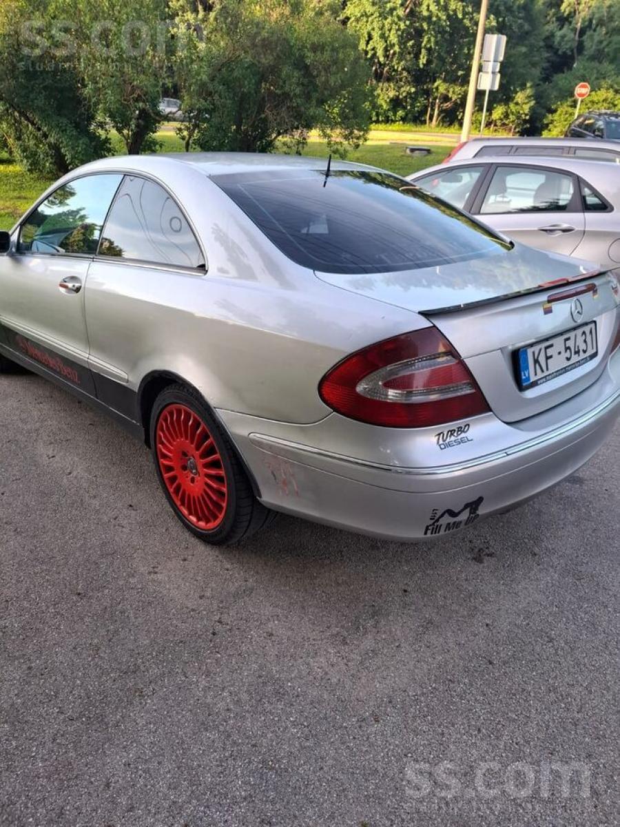 Mercedes-Benz clk-270 2003 Rīga, ar dzinēja tilpumu 2.70 L un nobraukumu 352 tūkst. km par 1800 €, foto 3 vietnē AUTOMOTO.COM.LV