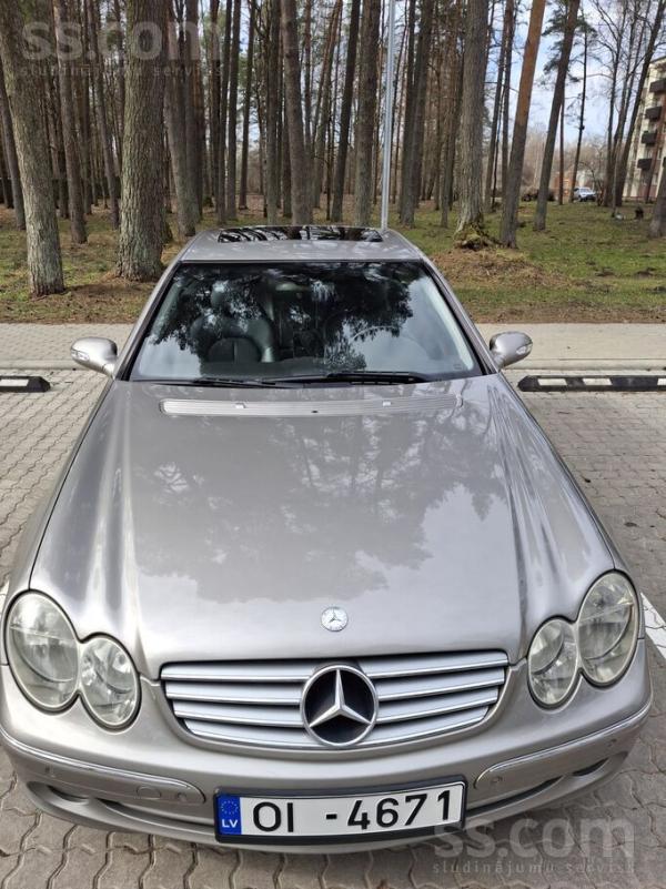 Mercedes-Benz clk-270 2004 in Riga, with an engine capacity of 2.70 L and mileage of 251 thousand km for 3500 €, photo 1 on AUTOMOTO.COM.LV