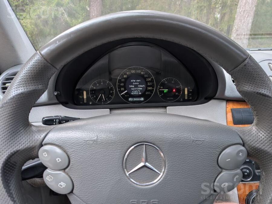 Mercedes-Benz clk-270 2005 Cēsis, ar dzinēja tilpumu 2.70 L un nobraukumu 314 tūkst. km par 1700 €, foto 3 vietnē AUTOMOTO.COM.LV