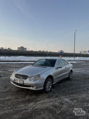 Pelēks Mercedes-Benz clk-270 2003 Kauņa, ar dzinēja tilpumu 2.70 L un nobraukumu 248 tūkst. km par 2300 €, foto  vietnē AUTOMOTO.COM.LV