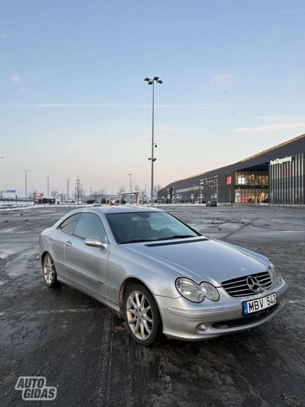 Grey Mercedes-Benz clk-270 2003 in Kaunas, with an engine capacity of 2.70 L and mileage of 248 thousand km for 2300 €, photo 2 on AUTOMOTO.COM.LV