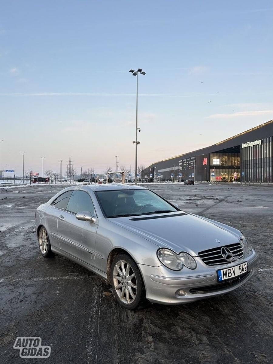 Grey Mercedes-Benz clk-270 2003 in Kaunas, with an engine capacity of 2.70 L and mileage of 248 thousand km for 2300 €, photo 2 on AUTOMOTO.COM.LV