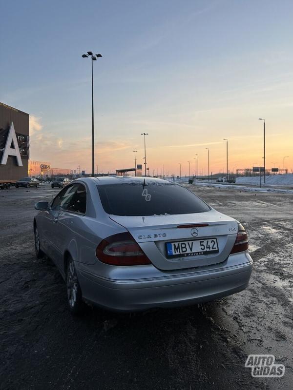 Grey Mercedes-Benz clk-270 2003 in Kaunas, with an engine capacity of 2.70 L and mileage of 248 thousand km for 2300 €, photo 3 on AUTOMOTO.COM.LV