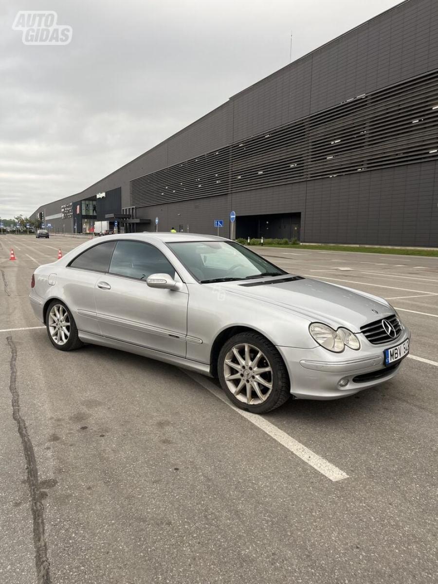 Grey Mercedes-Benz clk-270 2003 in Kaunas, with an engine capacity of 6.50 L and mileage of 248 thousand km for 1900 €, photo 1 on AUTOMOTO.COM.LV