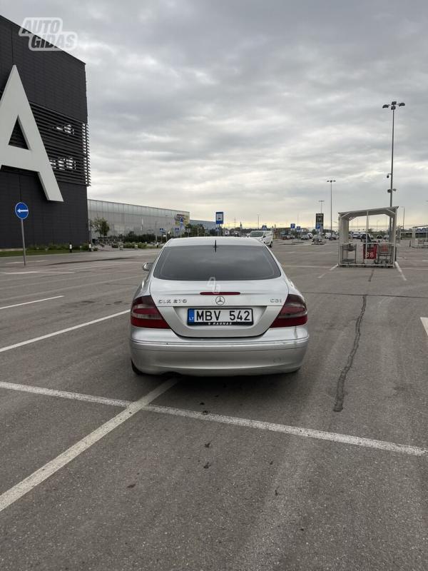 Grey Mercedes-Benz clk-270 2003 in Kaunas, with an engine capacity of 6.50 L and mileage of 248 thousand km for 1850 €, photo 6 on AUTOMOTO.COM.LV