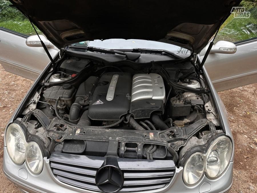 Pelēks Mercedes-Benz clk-270 2003 Utena, ar dzinēja tilpumu 2.70 L un nobraukumu 356 tūkst. km par 2200 €, foto 11 vietnē AUTOMOTO.COM.LV