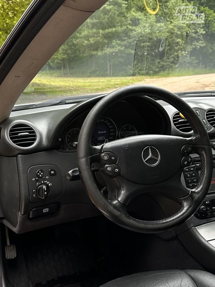 Pelēks Mercedes-Benz clk-270 2003 Utena, ar dzinēja tilpumu 2.70 L un nobraukumu 356 tūkst. km par 2200 €, foto 13 vietnē AUTOMOTO.COM.LV