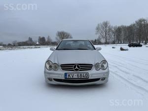 Grey Mercedes-Benz clk-270 2003 in Riga, with an engine capacity of 2.70 L and mileage of 380 thousand km for 2800 €, photo 10 on AUTOMOTO.COM.LV