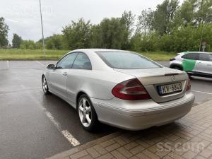 Grey Mercedes-Benz clk-270 2003 in Riga, with an engine capacity of 2.70 L and mileage of 380 thousand km for 2800 €, photo  on AUTOMOTO.COM.LV